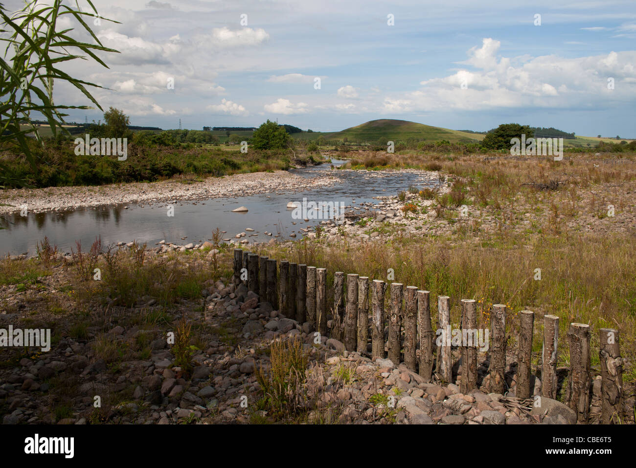 Breamish Valley Northumberland with shallow river Stock Photo - Alamy