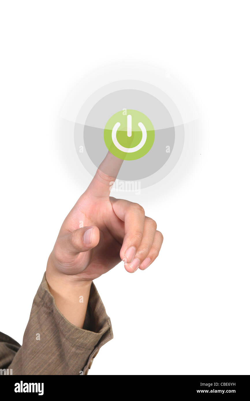 Hit the button hi-res stock photography and images - Alamy