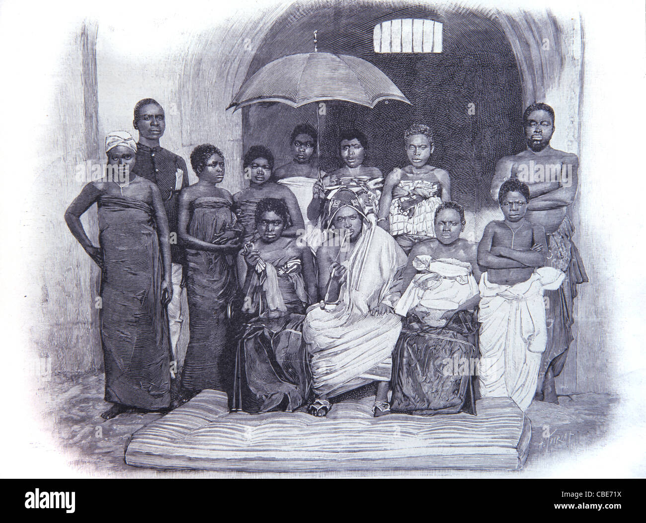 King Behanzin (1844-1906), Eleventh King of Dahomey, now Republic of ...