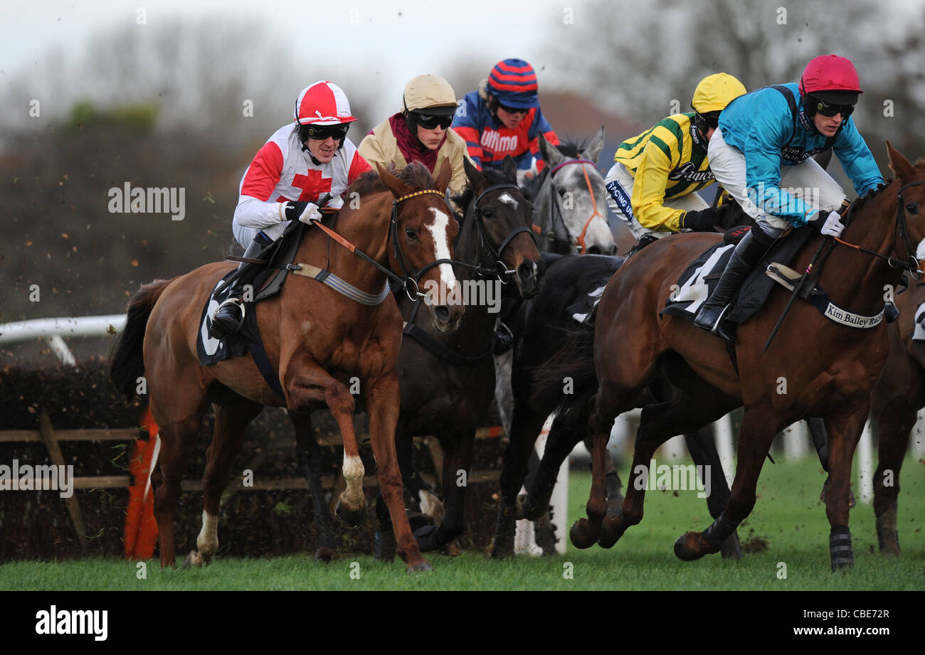 Jockey Tony McCoy in action during a Horse Race Stock Photo - Alamy