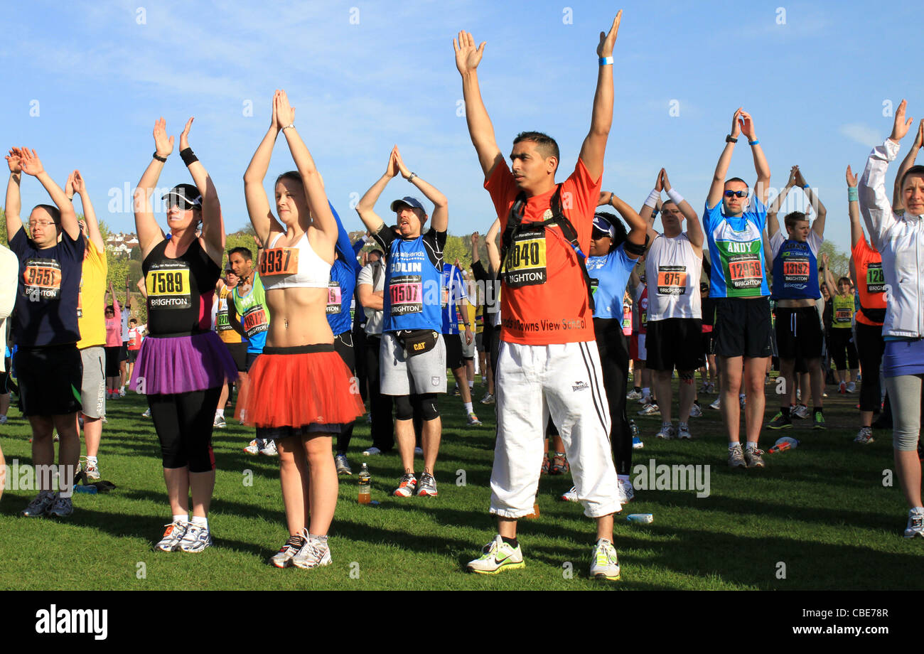 Brighton marathon hi-res stock photography and images - Alamy
