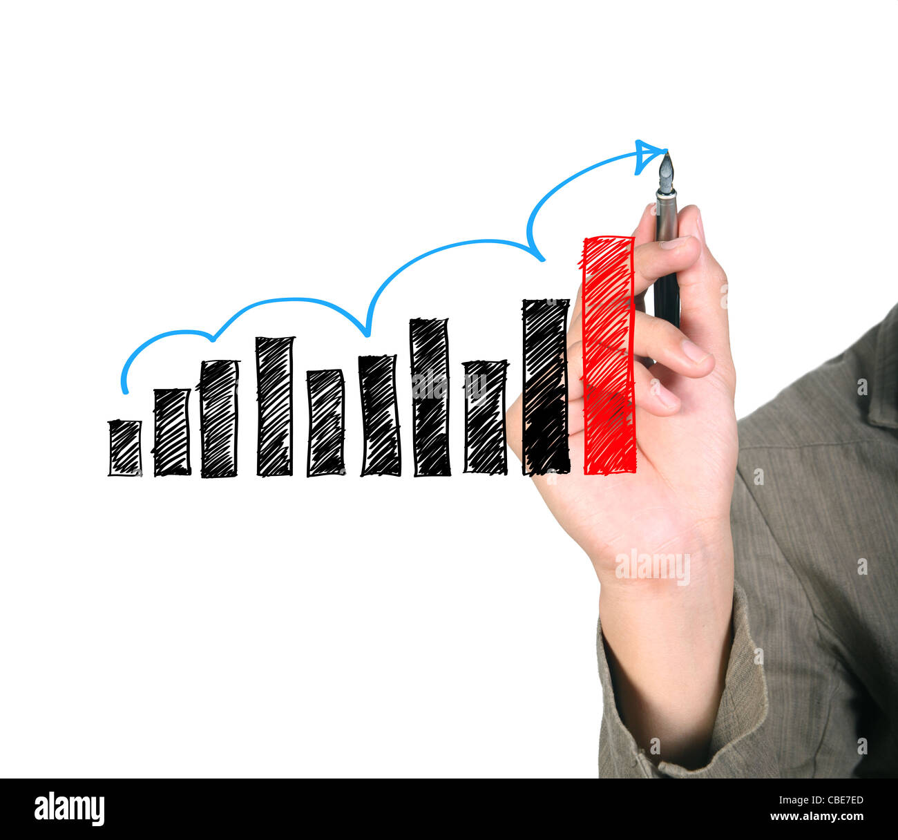 Drawing graphs hi-res stock photography and images - Alamy