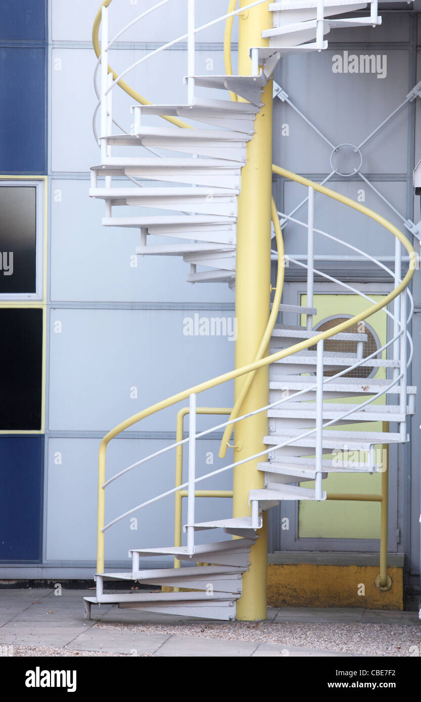 Spiral metal stair hi-res stock photography and images - Alamy