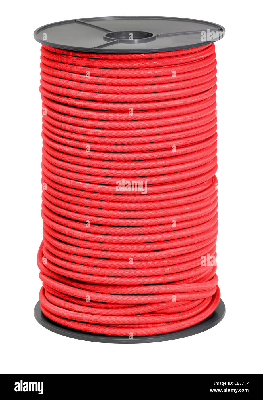 Coil red rope in white hi-res stock photography and images - Alamy