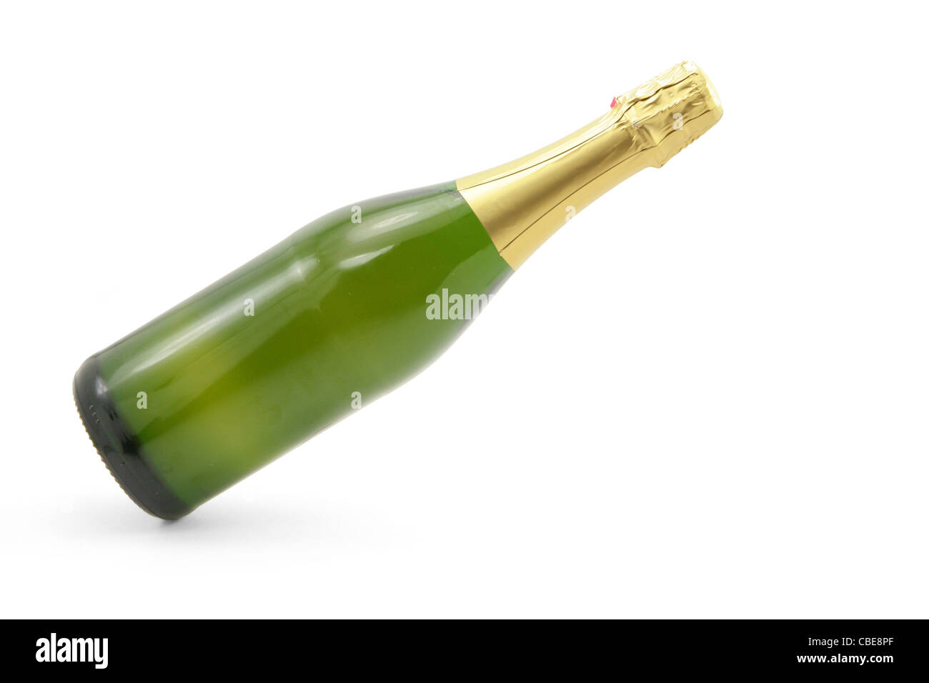 champagne bottle with white background close up shot Stock Photo - Alamy