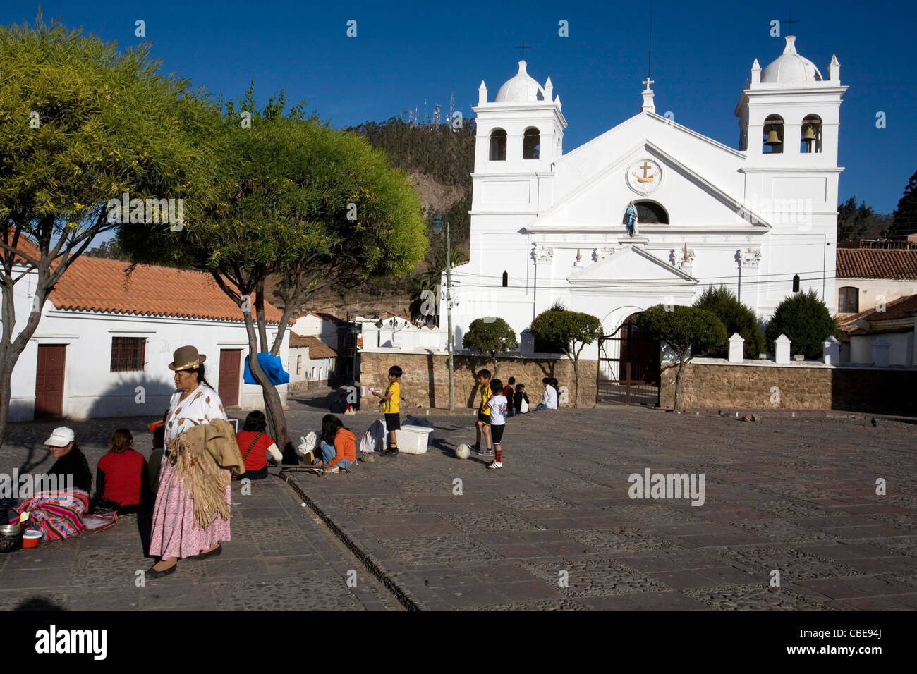 La Recoleta church, Sucre, Bolivia Stock Photo - Alamy