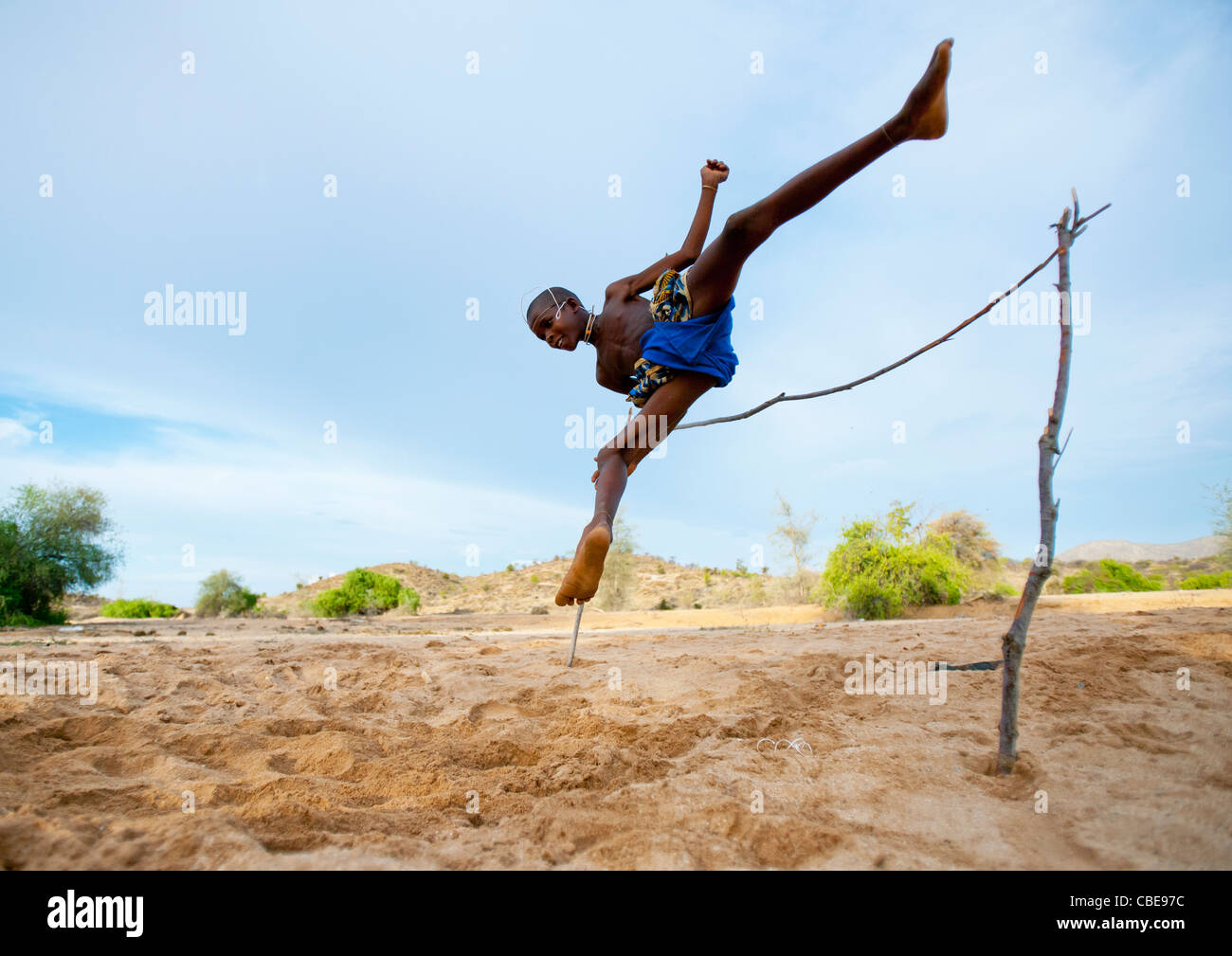 Child jumping africa hi-res stock photography and images - Alamy