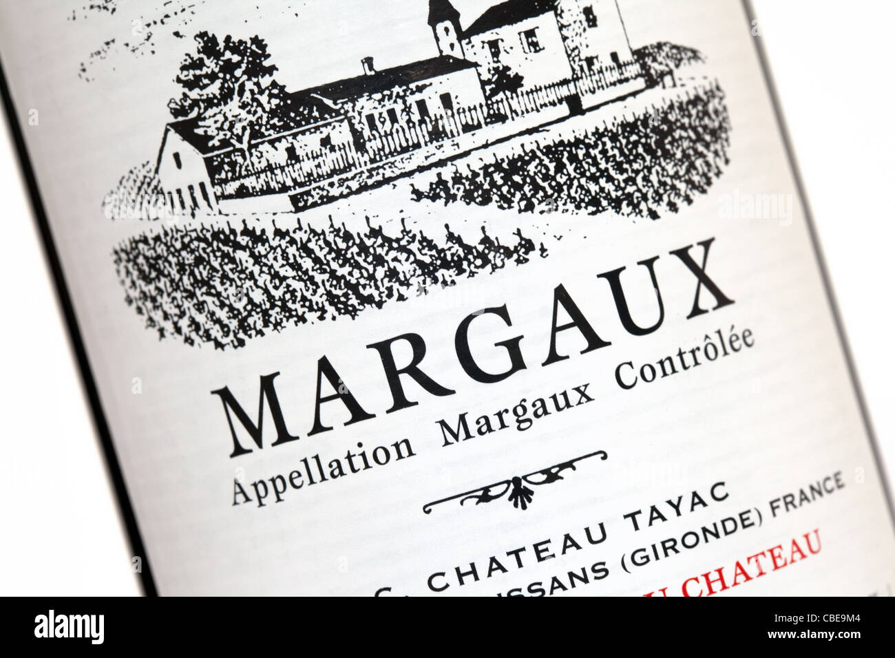 Chateau margaux label hi-res stock photography and images - Alamy