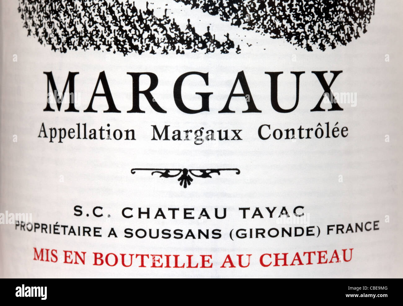 Chateau margaux label hi-res stock photography and images - Alamy