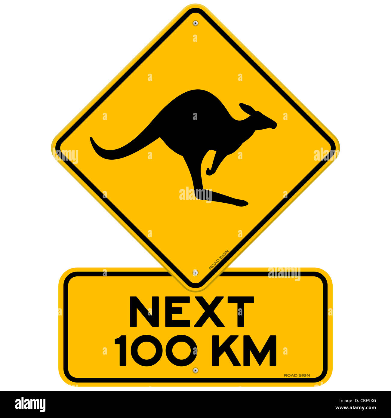 100 km sign hi-res stock photography and images - Alamy