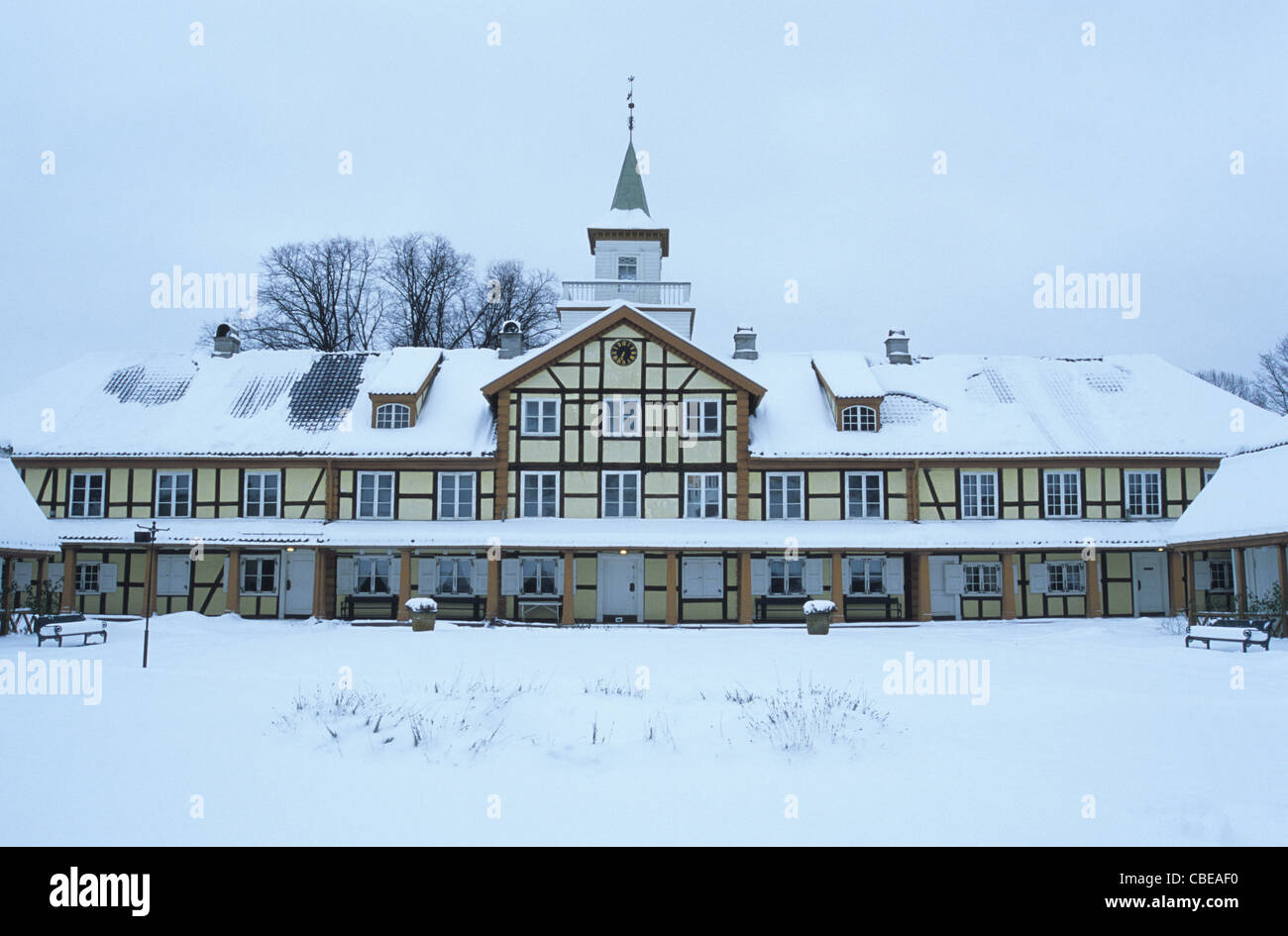 City Museum in Frogner Park in winter, Oslo, Norway Stock Photo - Alamy