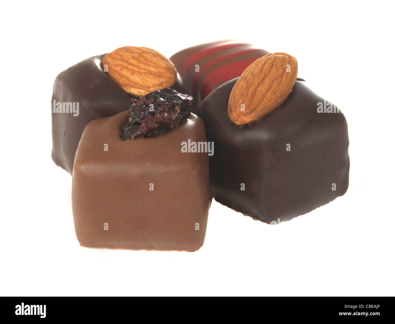 Choice assorted chocolates desserts hi-res stock photography and images ...