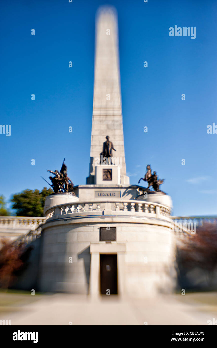 Lincoln's tomb springfield hi-res stock photography and images - Alamy