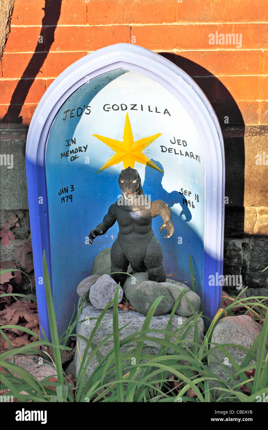 Memorial display Cold Spring NY Stock Photo - Alamy