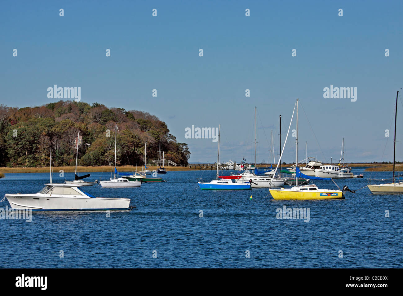 Setauket Harbor Long Island NY Stock Photo - Alamy