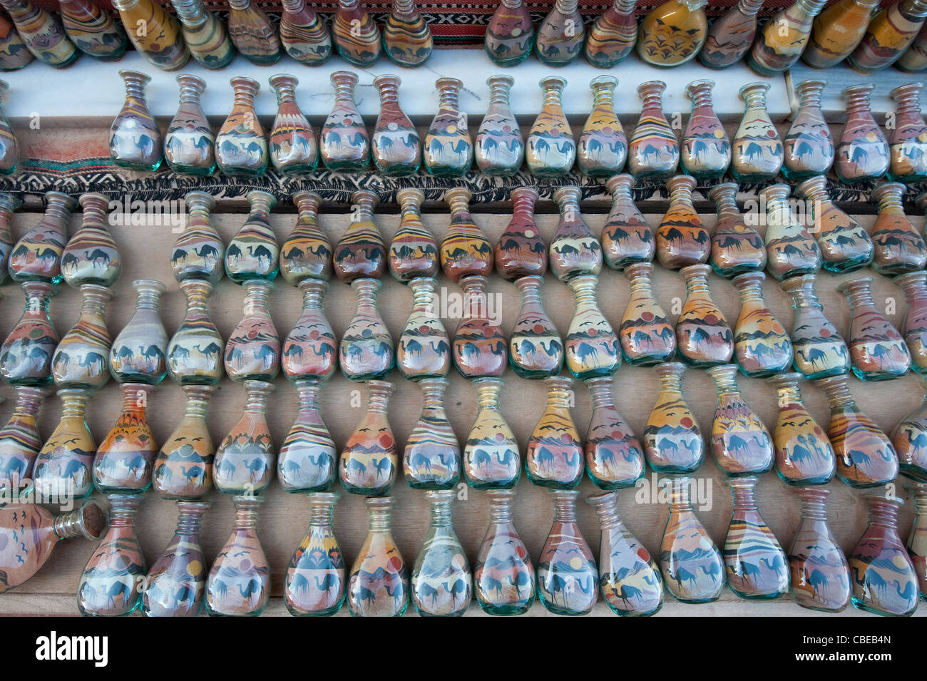 Jordan sand bottle hi-res stock photography and images - Alamy