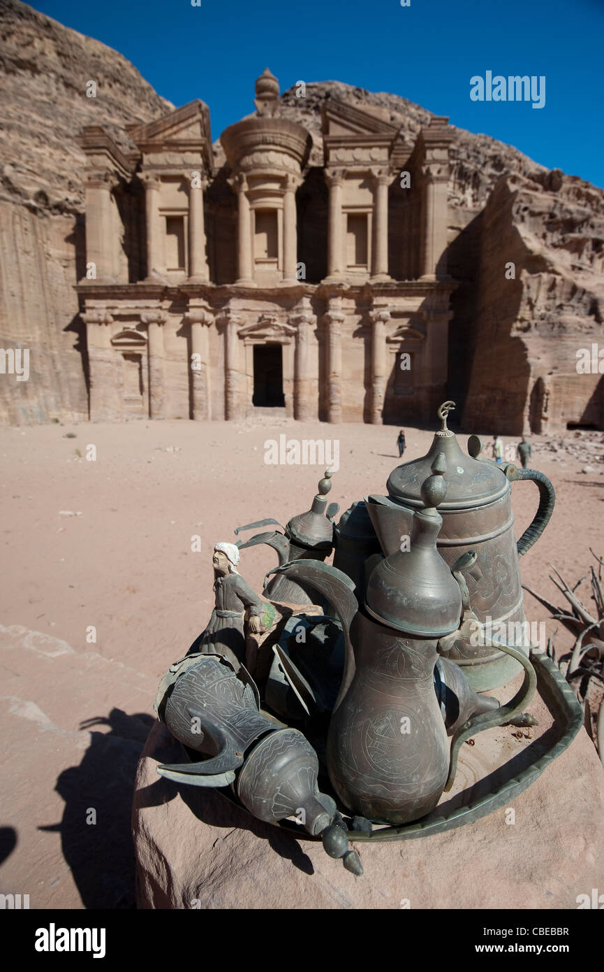 The Monastery, Petra. Jordan Stock Photo - Alamy
