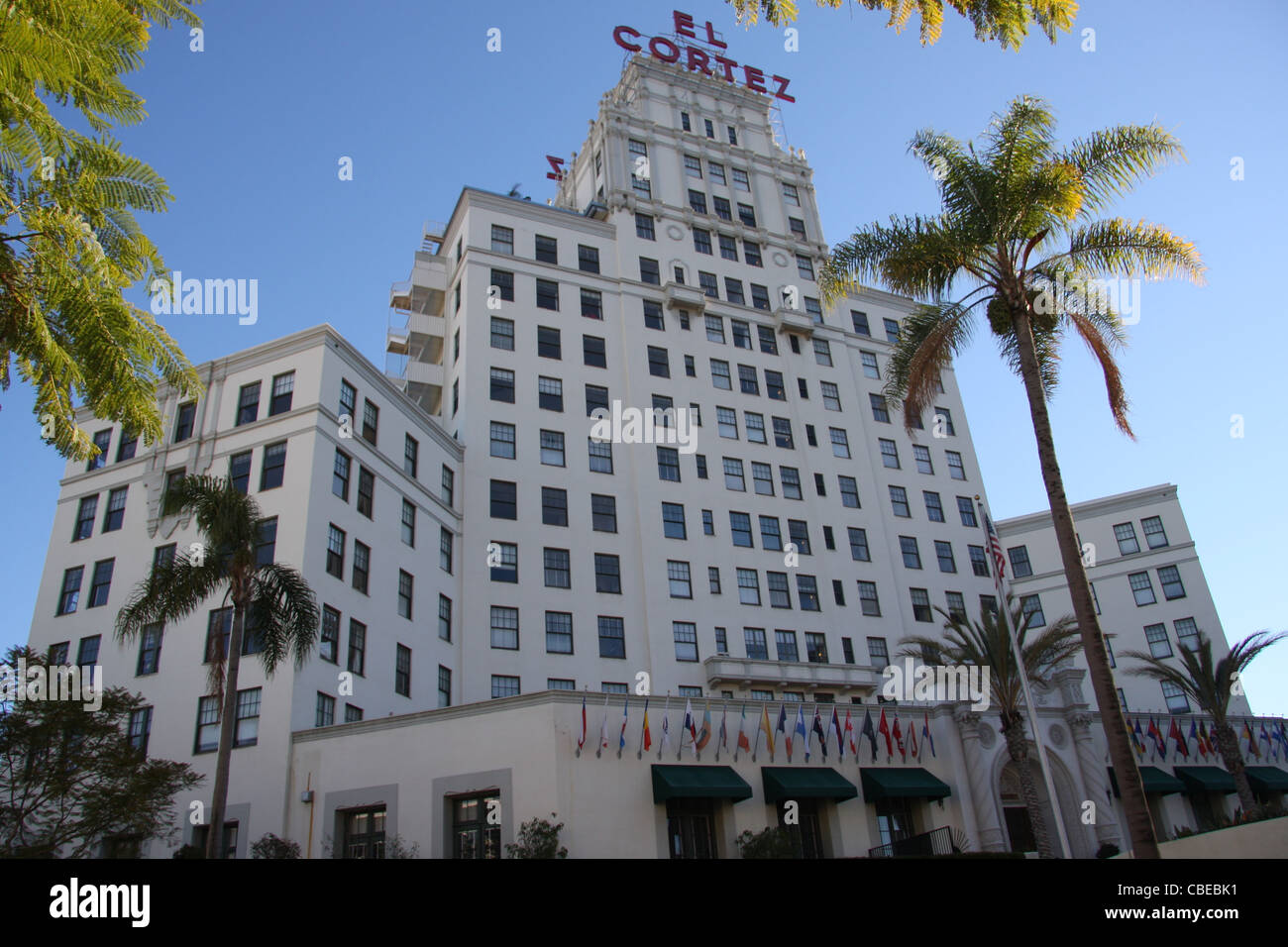 El Cortez Hotel, San Diego, California Stock Photo - Alamy