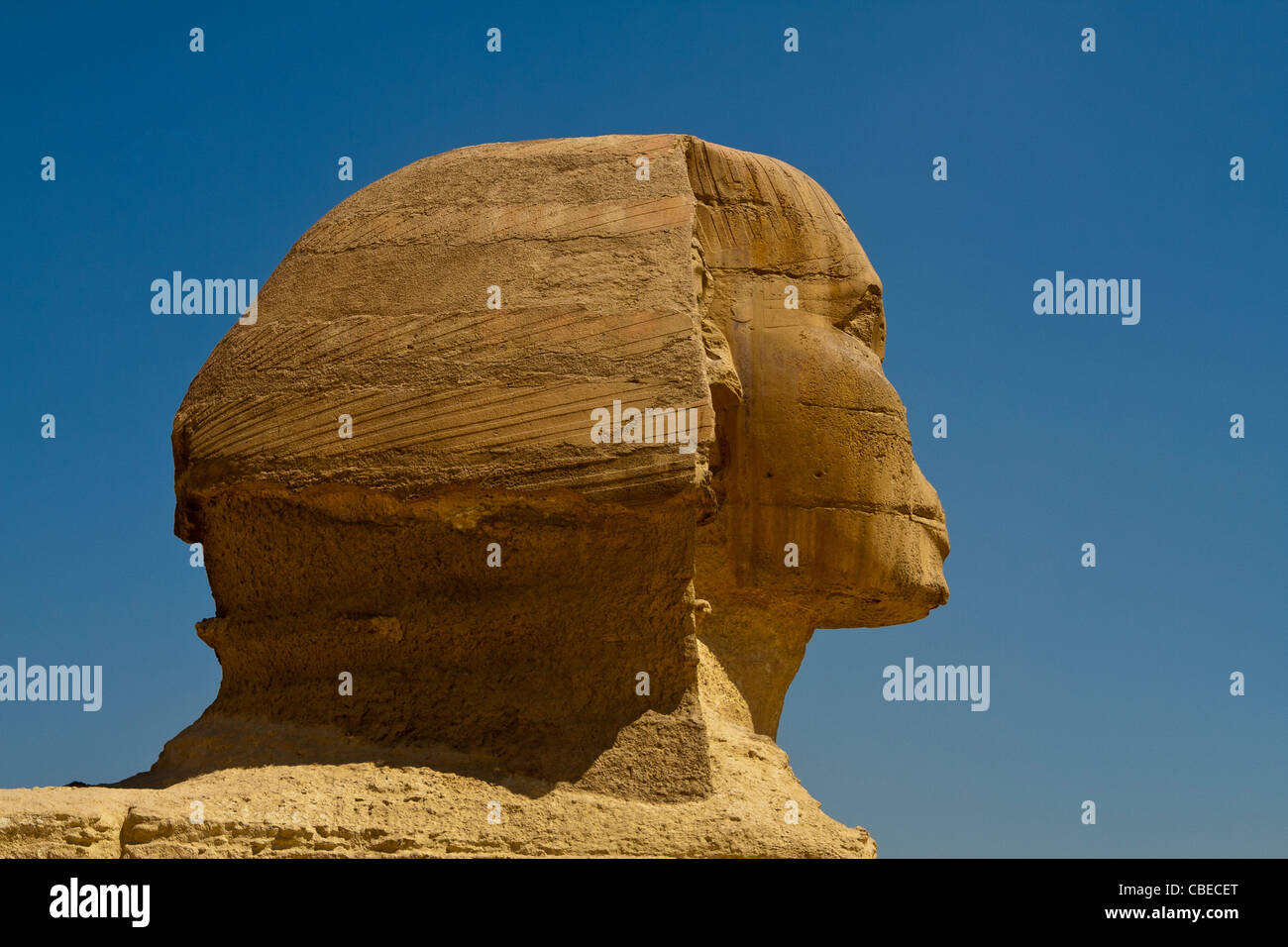 Portrait of the Great Sphinx of Giza in Egypt Stock Photo - Alamy