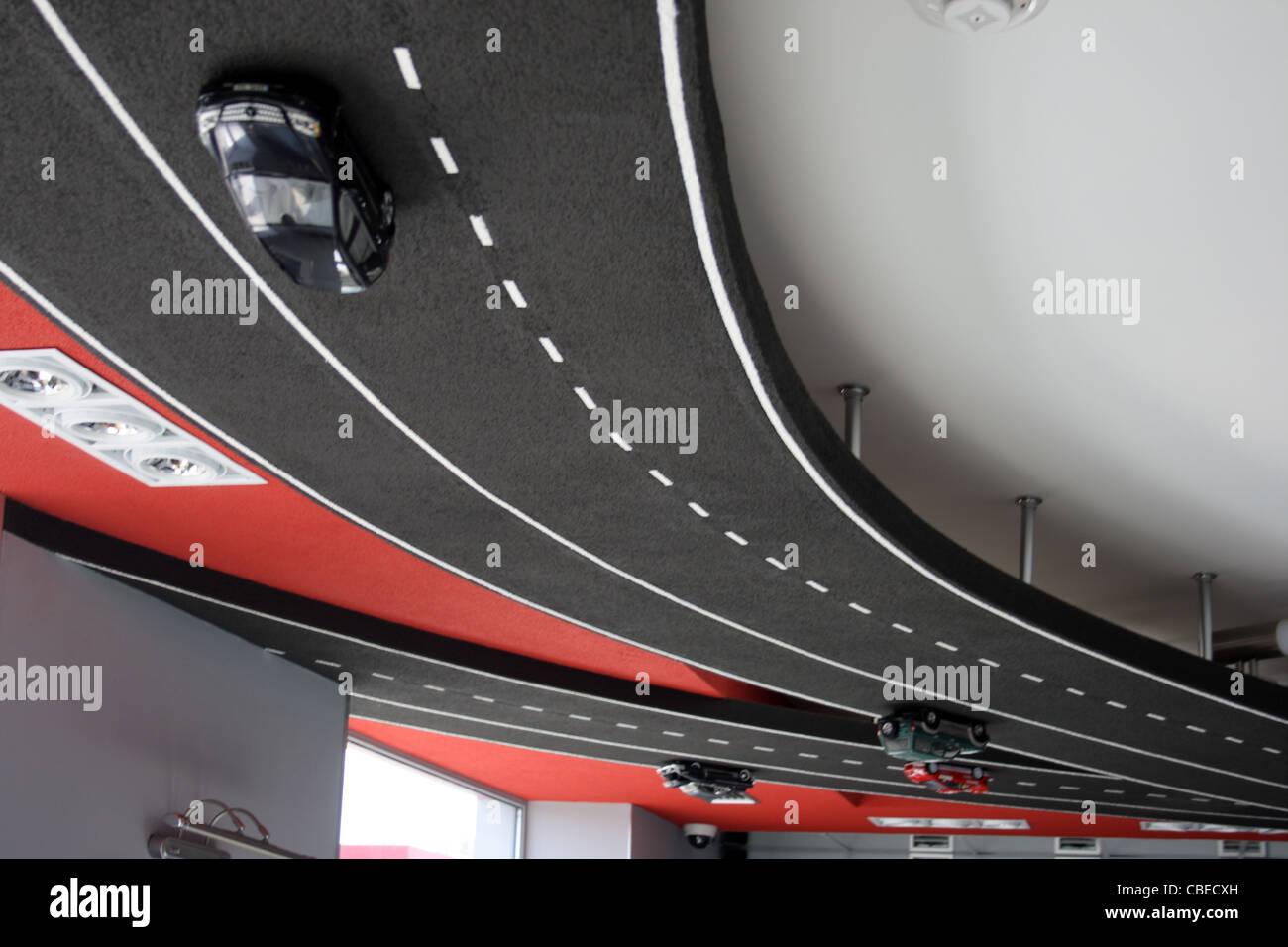 Miniature cars highway hi-res stock photography and images - Alamy
