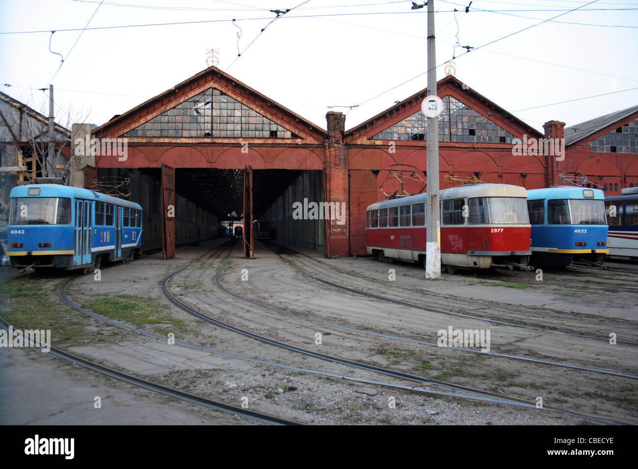 Tram pantograph hi-res stock photography and images - Alamy