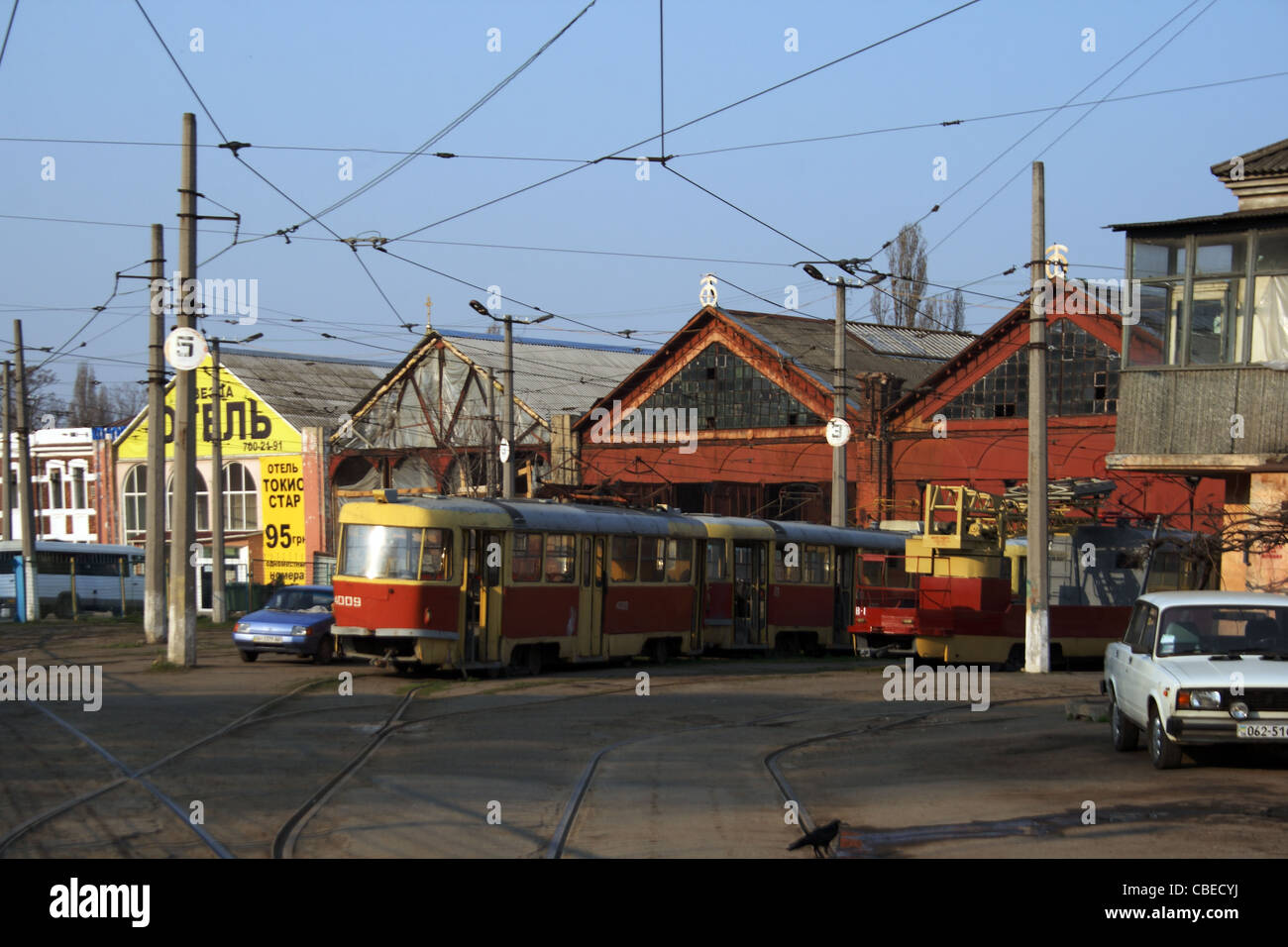 Soviet tram hi-res stock photography and images - Alamy