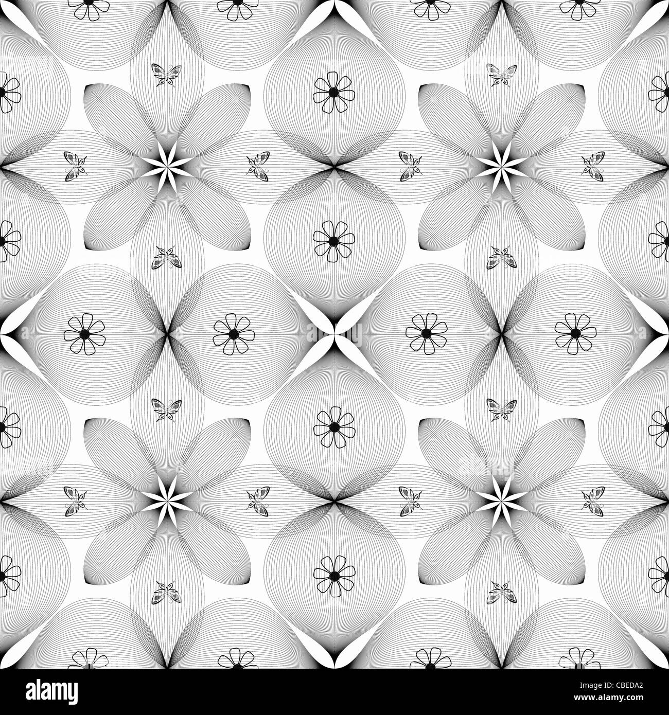 Fashionable butterfly Black and White Stock Photos & Images - Alamy