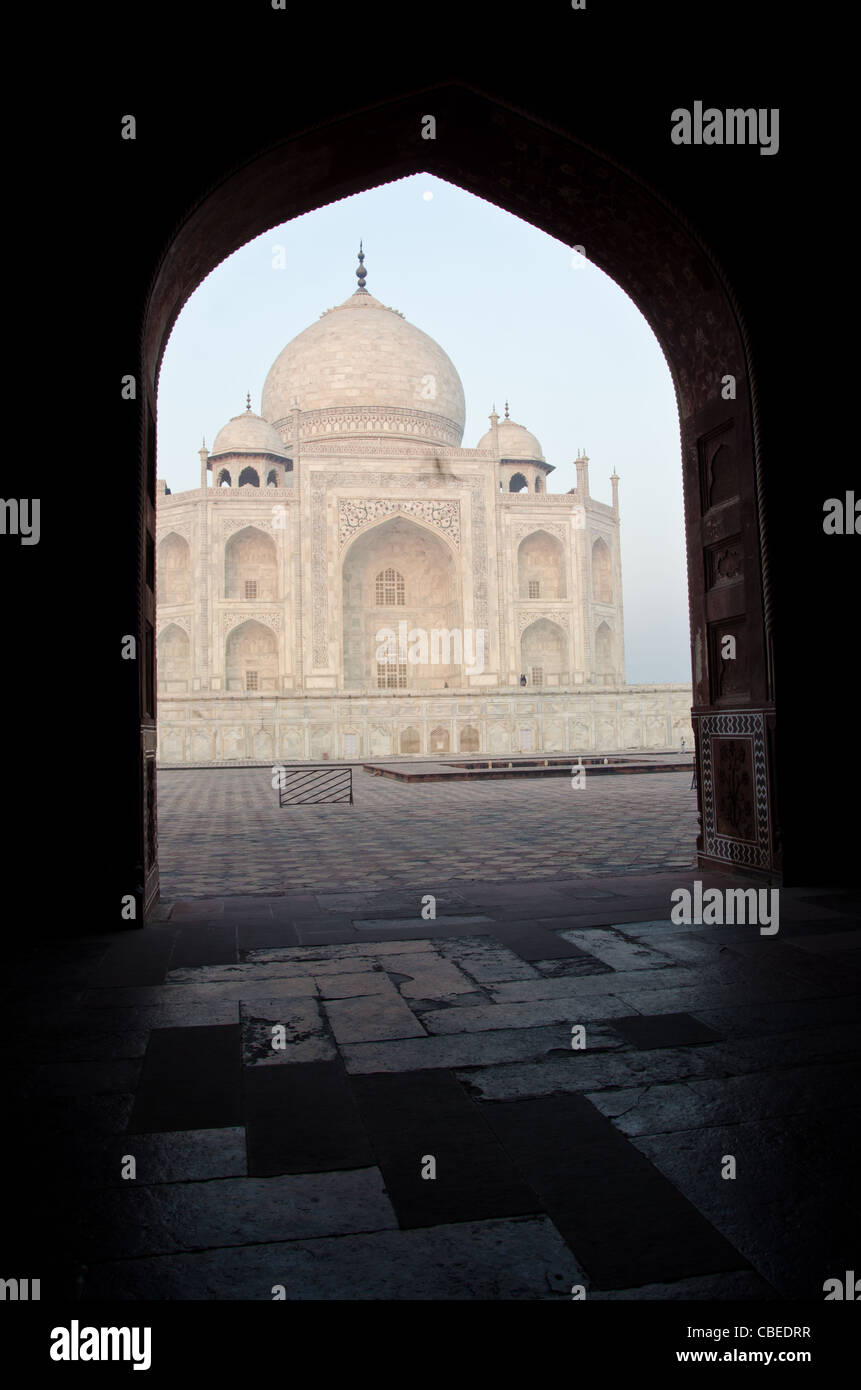 Taj Mahal , Agra(U.P) ,India. Taj Mahal was built on the orders of the ...