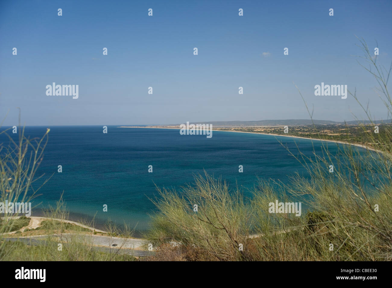Suvla Bay from Plugges Plateau Gallipoli, Turkey Stock Photo - Alamy
