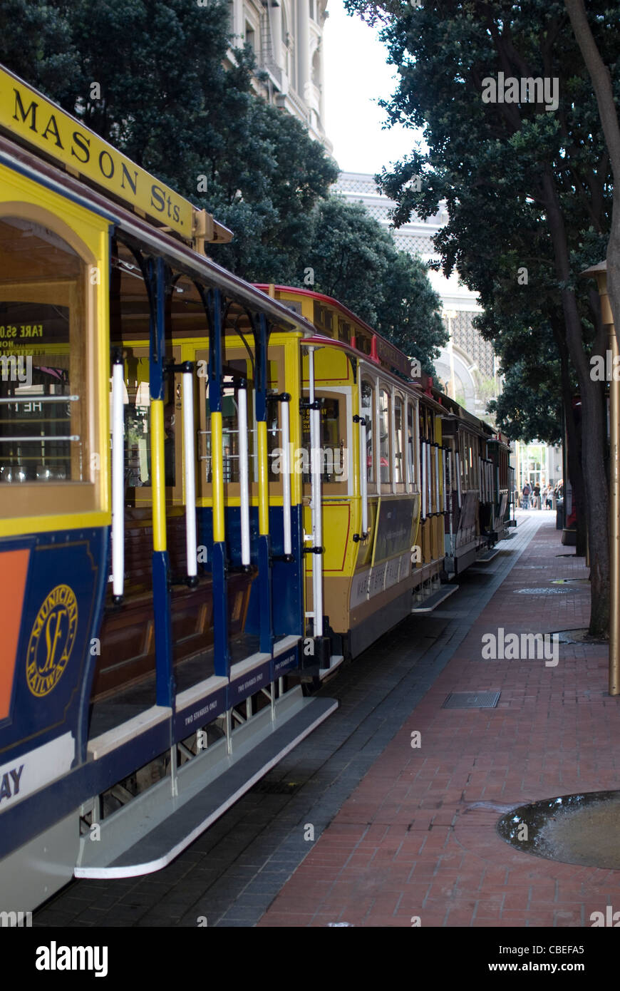 Tram,San Francisco,California,Cable Car Stock Photo - Alamy