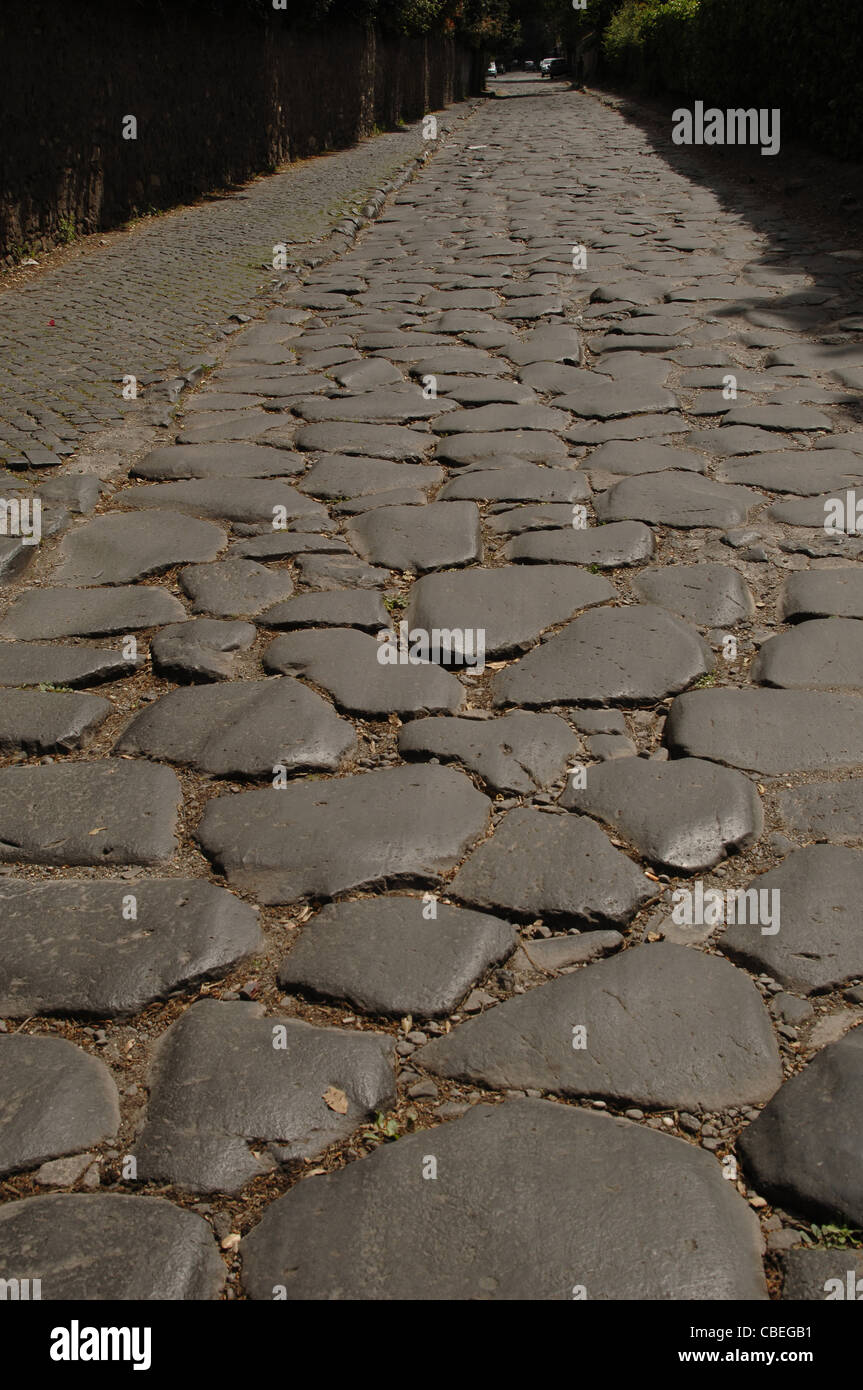 Italy. Rome. Appian Way 312 BC Stock Photo - Alamy