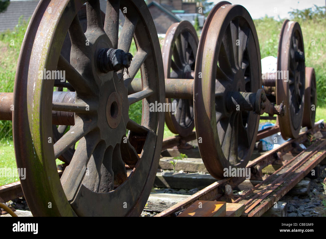 steam Engines restoration & preservation.Scotland Stock Photo - Alamy