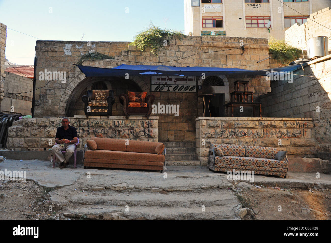 Streets of Ramallah, Ramallah's Street Stock Photo - Alamy