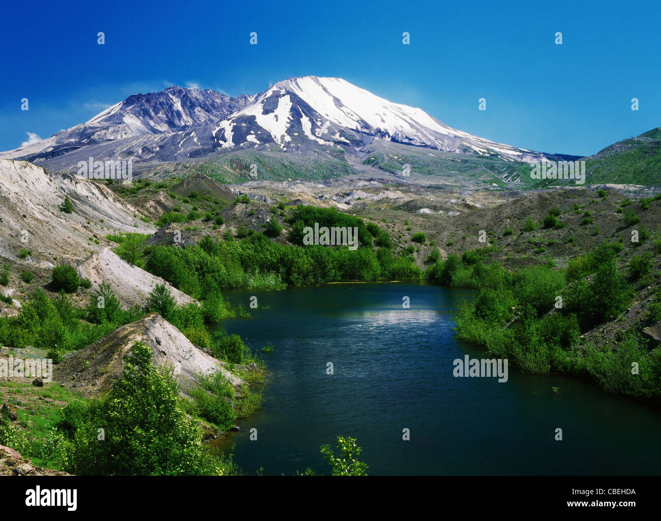 Mount st helens landforms hi-res stock photography and images - Alamy