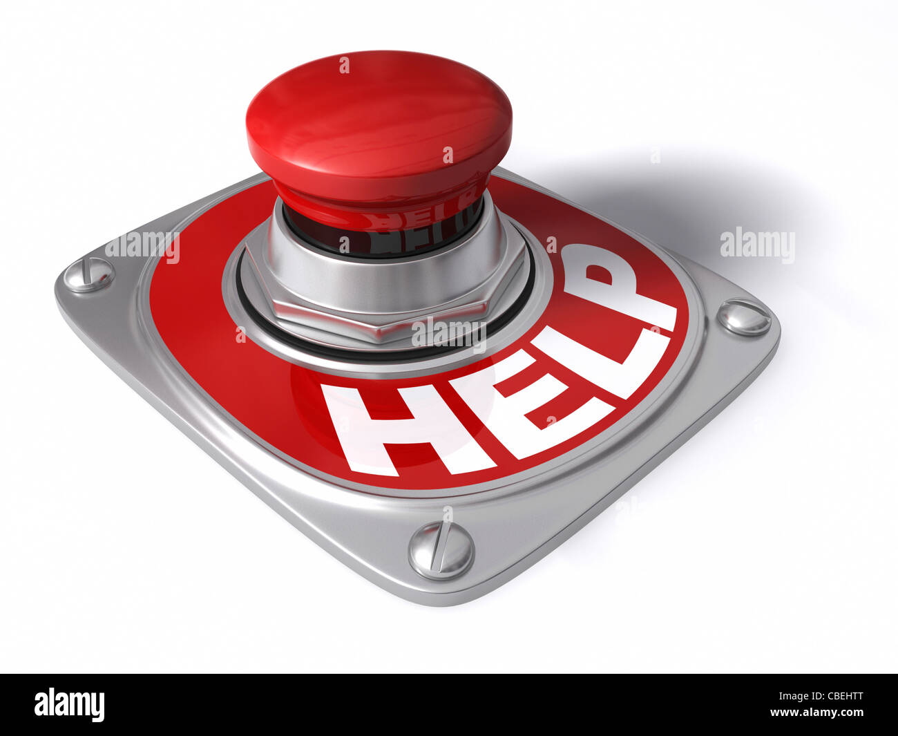 Button service Cut Out Stock Images & Pictures - Alamy