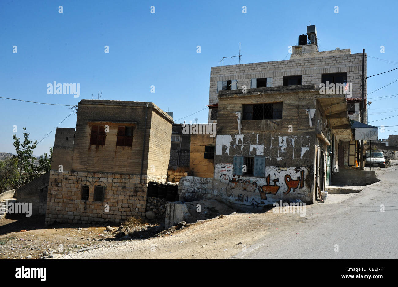 The Palestinian villages around Naplouse, impoverished by the Israeli ...