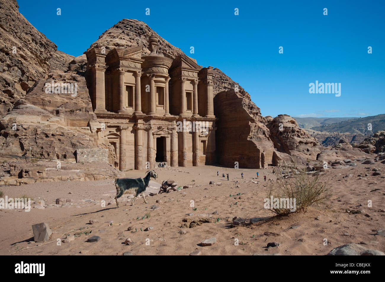 The Monastery at Petra, Jordan Stock Photo - Alamy