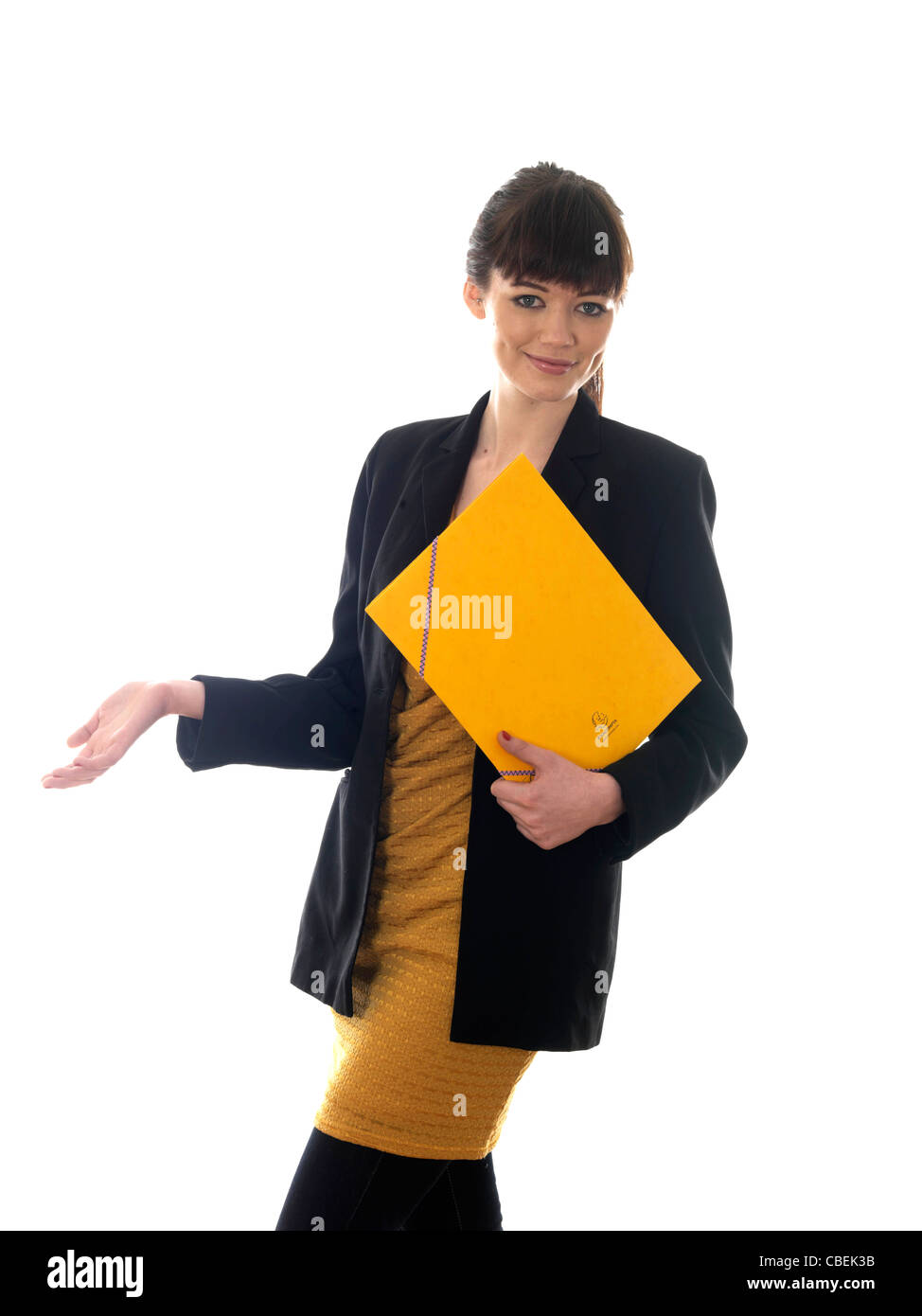 Young Business Woman. Model Released Stock Photo - Alamy