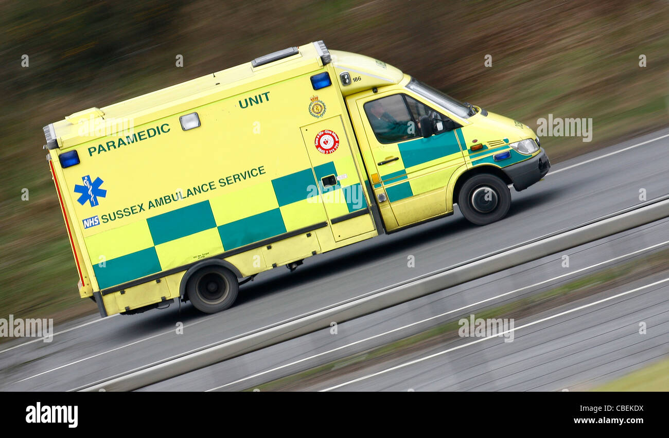 Paramedic Unit traveling down the dual carriageway. Picture by James ...