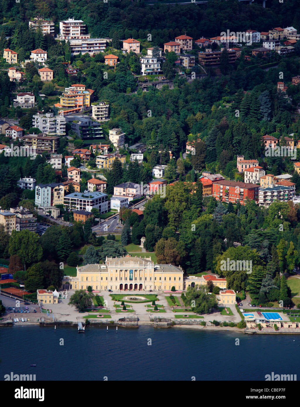 Italy, Lombardy, Lake Como, Villa Olmo Stock Photo - Alamy