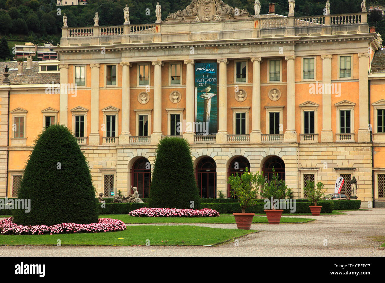 Italy, Lombardy, Como, Villa Olmo Stock Photo - Alamy