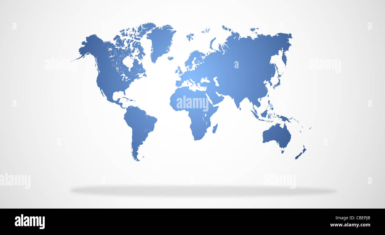 Border continents hi-res stock photography and images - Alamy