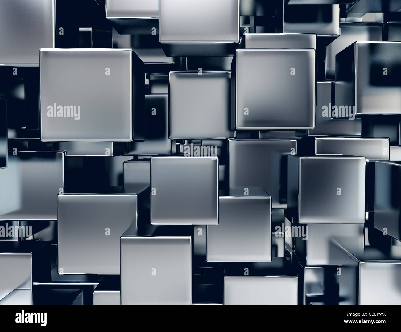 Abstract metal cubes background abstract geometric shapes Stock Photo - Alamy