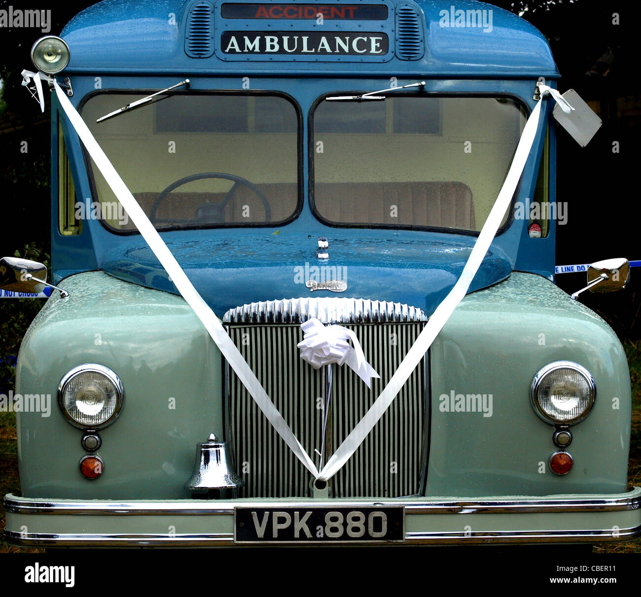 Vintage Daimler Ambulance Stock Photo - Alamy