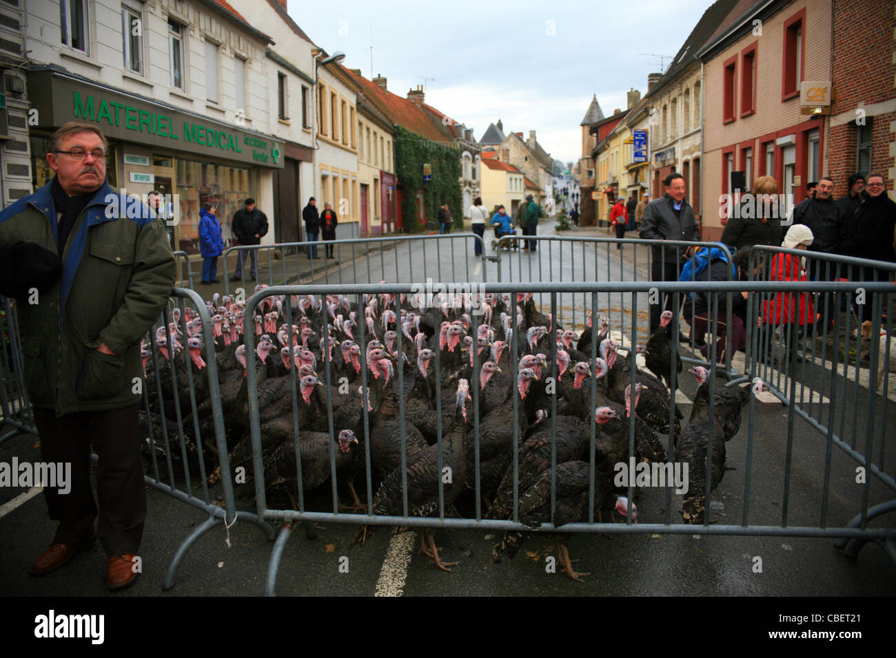 Fête de la dinde de licques , france hi-res stock photography and ...