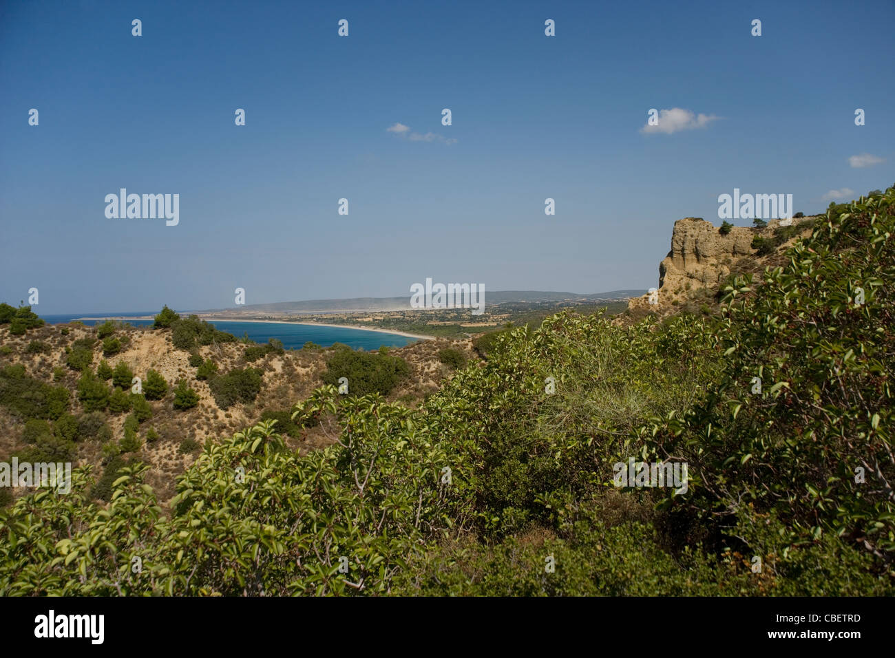 The Sphinx and the Suvla Bay beyond from Russell Ridge, Anzac area ...