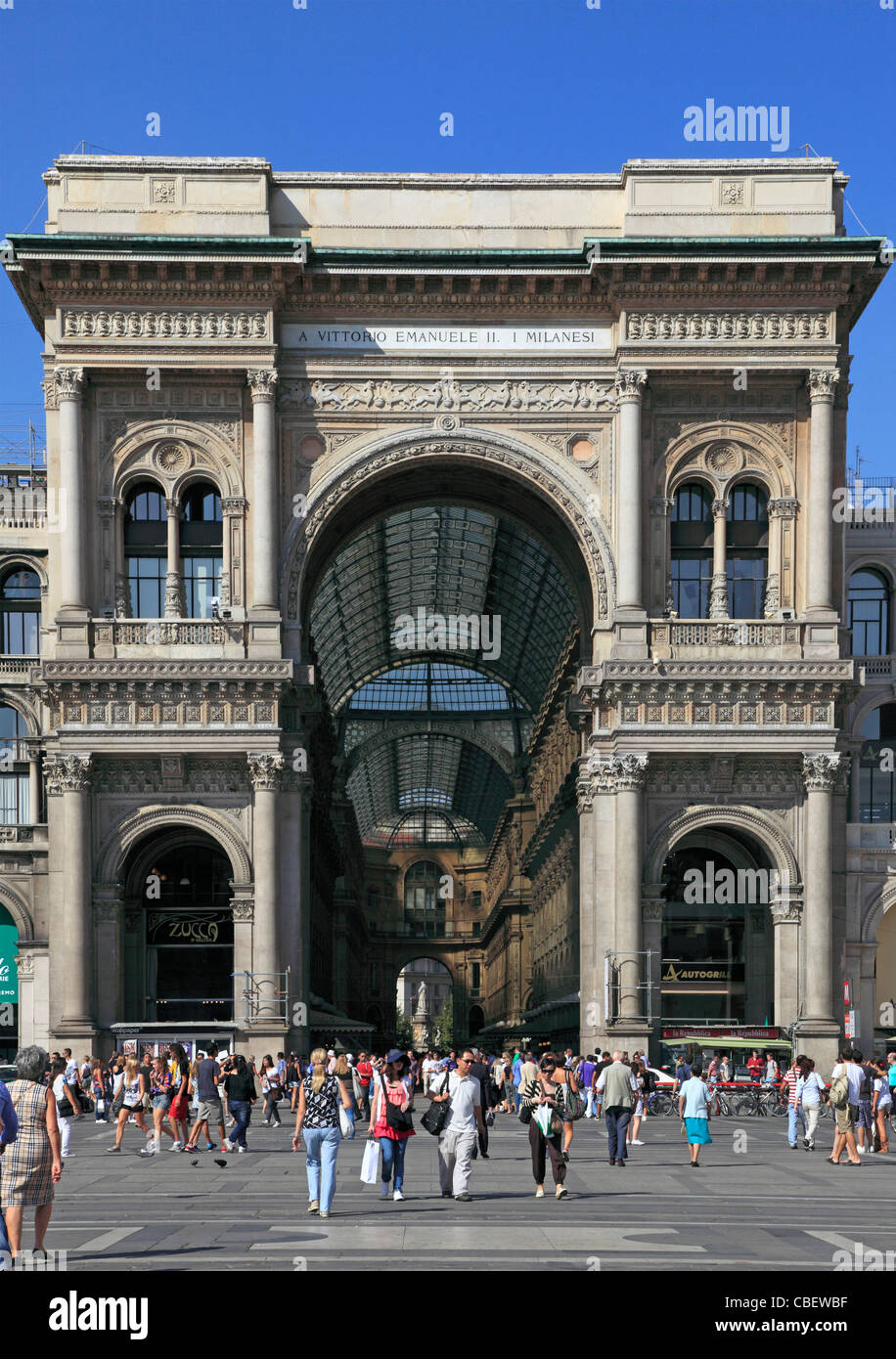 Galleria vittorio emanuele ii hi-res stock photography and images - Alamy