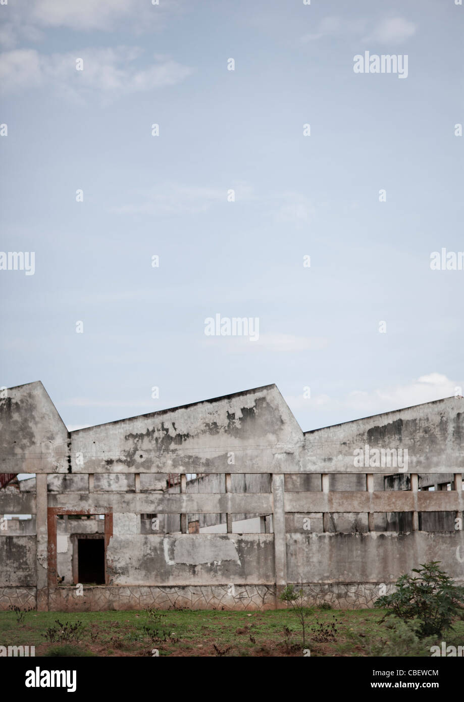 Old Dilapidated Factory, Angola Stock Photo - Alamy