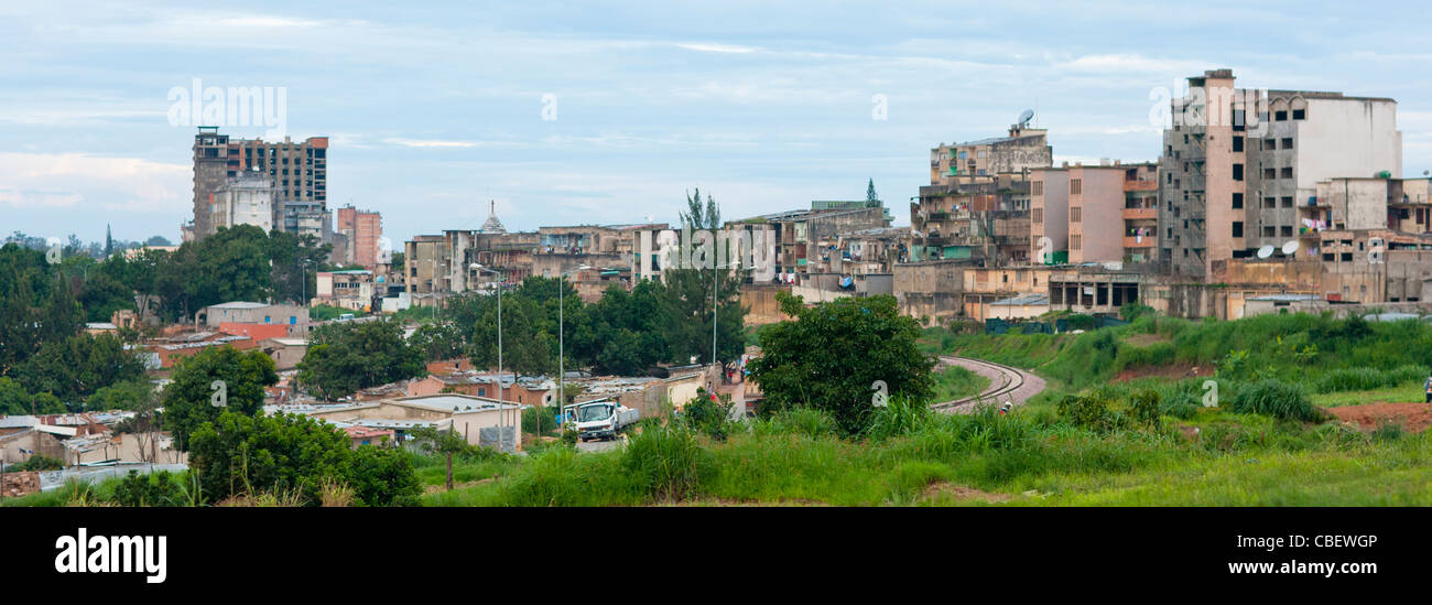 Panorama Of The City Of Huambo, Angola Stock Photo - Alamy