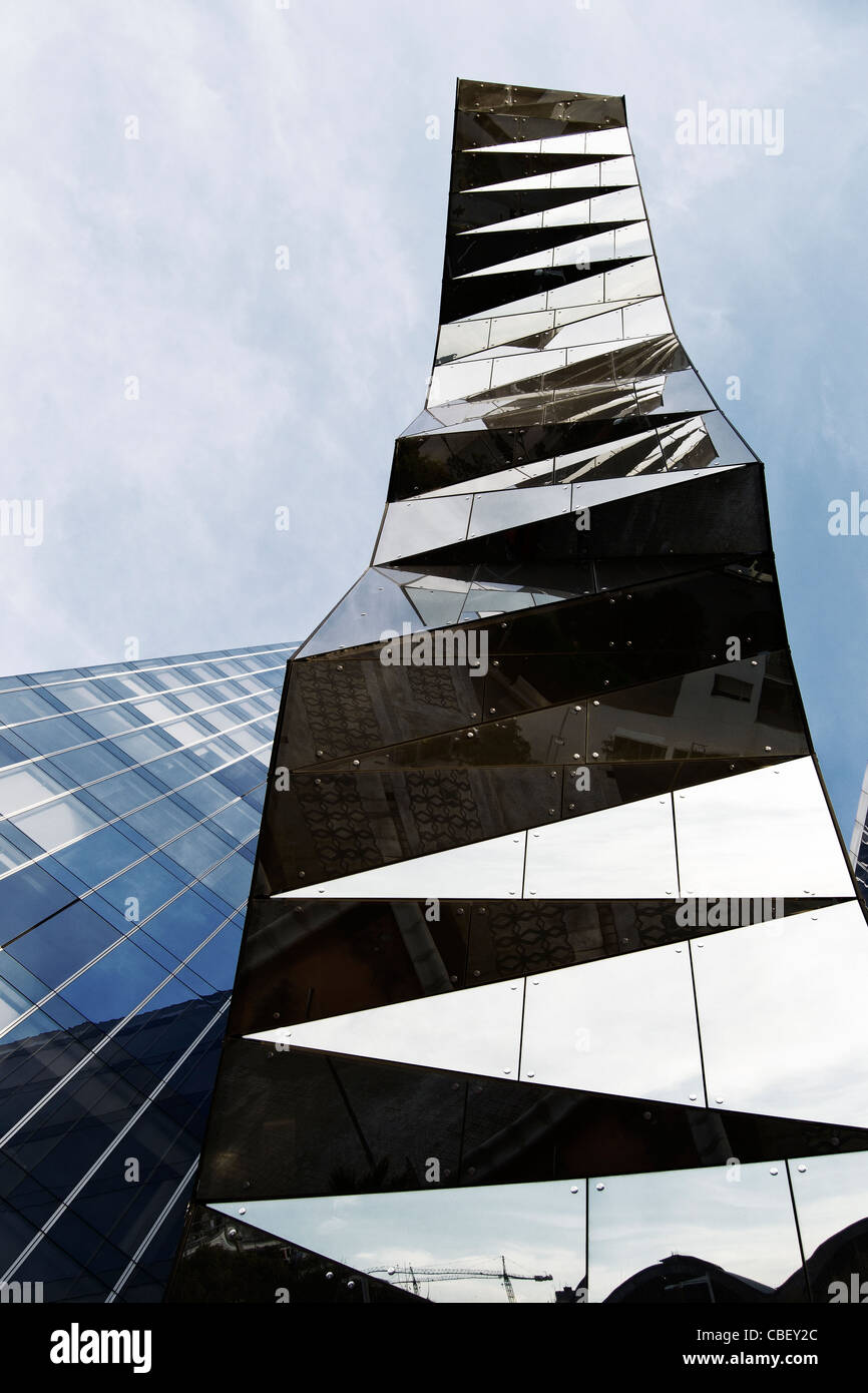 Gas Natural building in Barcelona Stock Photo - Alamy